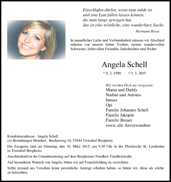 Bilder von Angela Schell